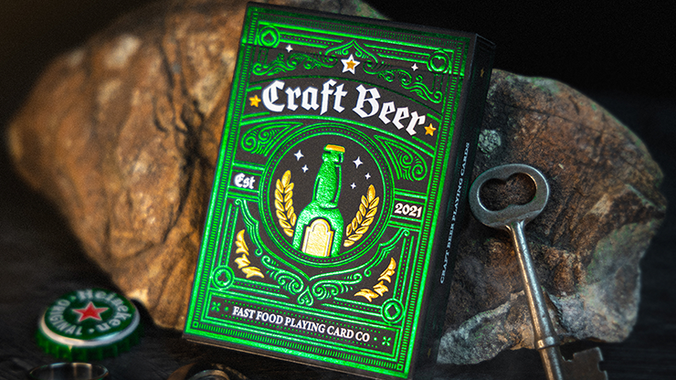 Beer Playing Cards by Fast Food Playing Card Company - Kingdom Cards